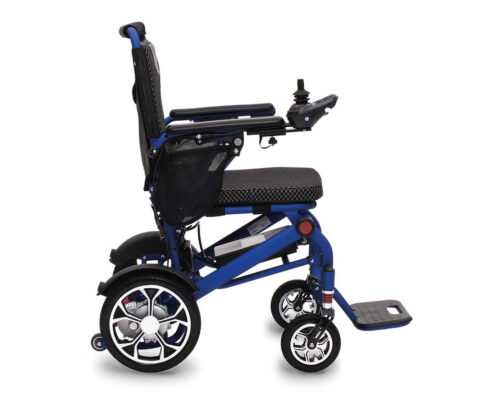 Carrozzina Elettrica Superleggera Pieghevole in Alluminio